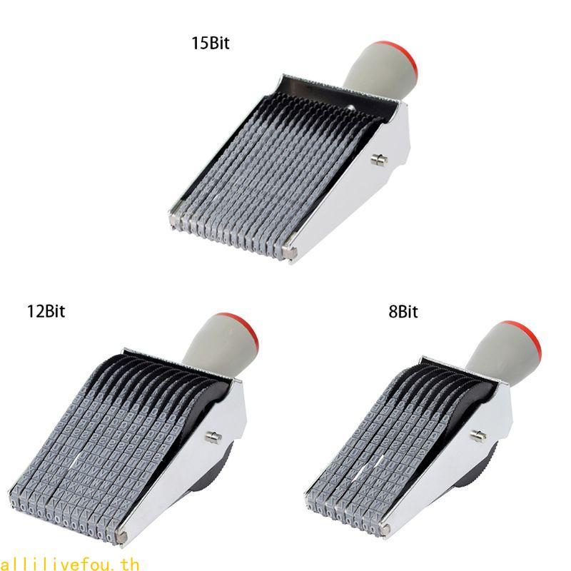 LIVE สัญลักษณ์ Rolling Wheel Stamp Multi-Function DIY แอดเดรสแสตมป์ ...