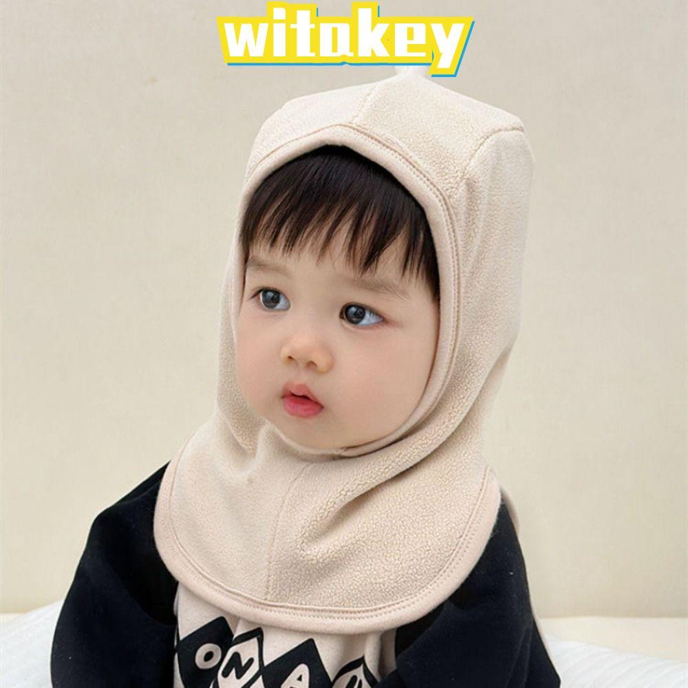 WITAKEY ชุดผ้าพันคอมีหมวก อุ่นสำหรับหน้าหนาว พร้อมแตรไดโนเสาร์สำหรับเด็กวัยหัดเดิน | Shopee Thailand