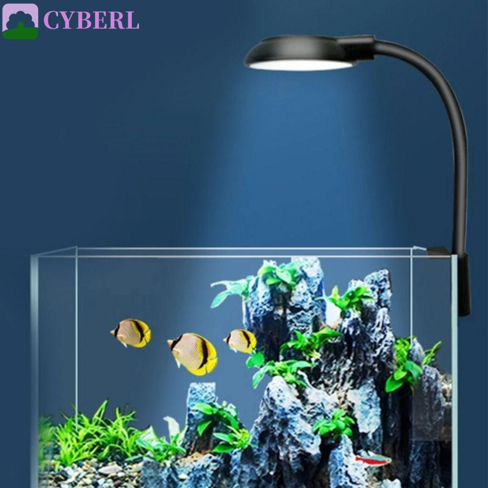 CYBERLINX Fish Tanks Clip-on Light,ไฟสีขาวและสีน้ําเงินClamp Clamp ...