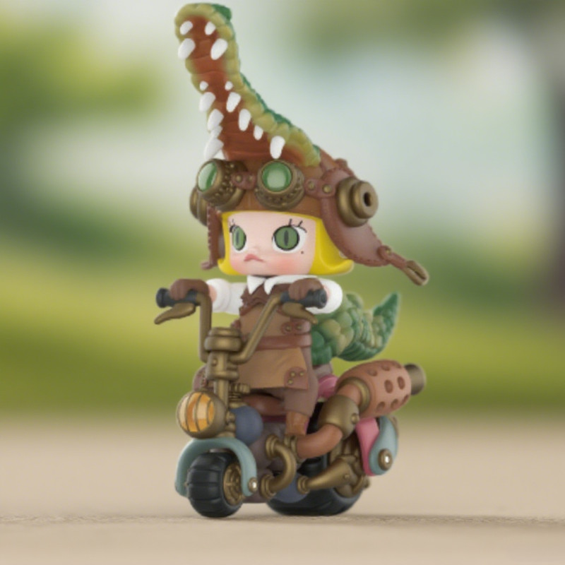 [ลับ] POPMART MOLLY Steampunk Animal Motorcycle Series Mystery Box ...