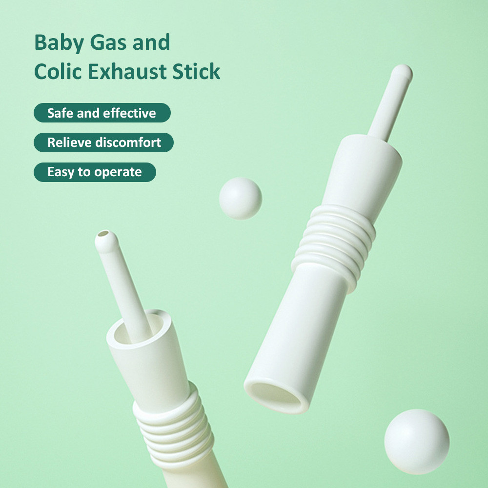 10/6 ชิ้น Baby Gas and Colic Reliever Infant Flatulence Stick | Shopee ...