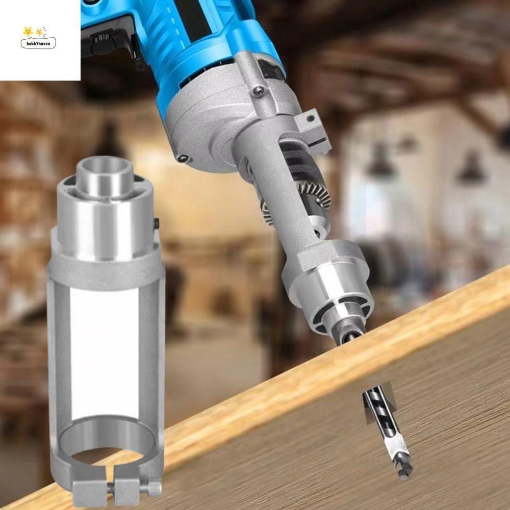 HOBBYHAVEN Square Hole Drill Bit Adapter, Mortising Hole Opener Drill ...