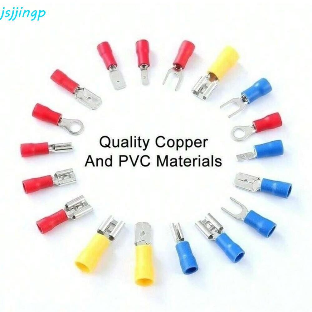 JSJJINGP 280 ชิ้น Crimp Terminals,Multicolor Tinplate Wire Terminal ...