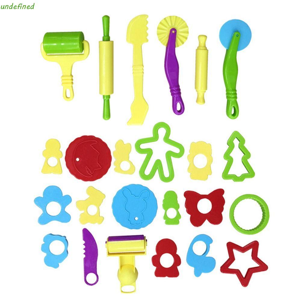 JARREDIW Playdough ชุดเครื่องมือ,พลาสติก 3D 3D Plasticine เครื่องมือ ...
