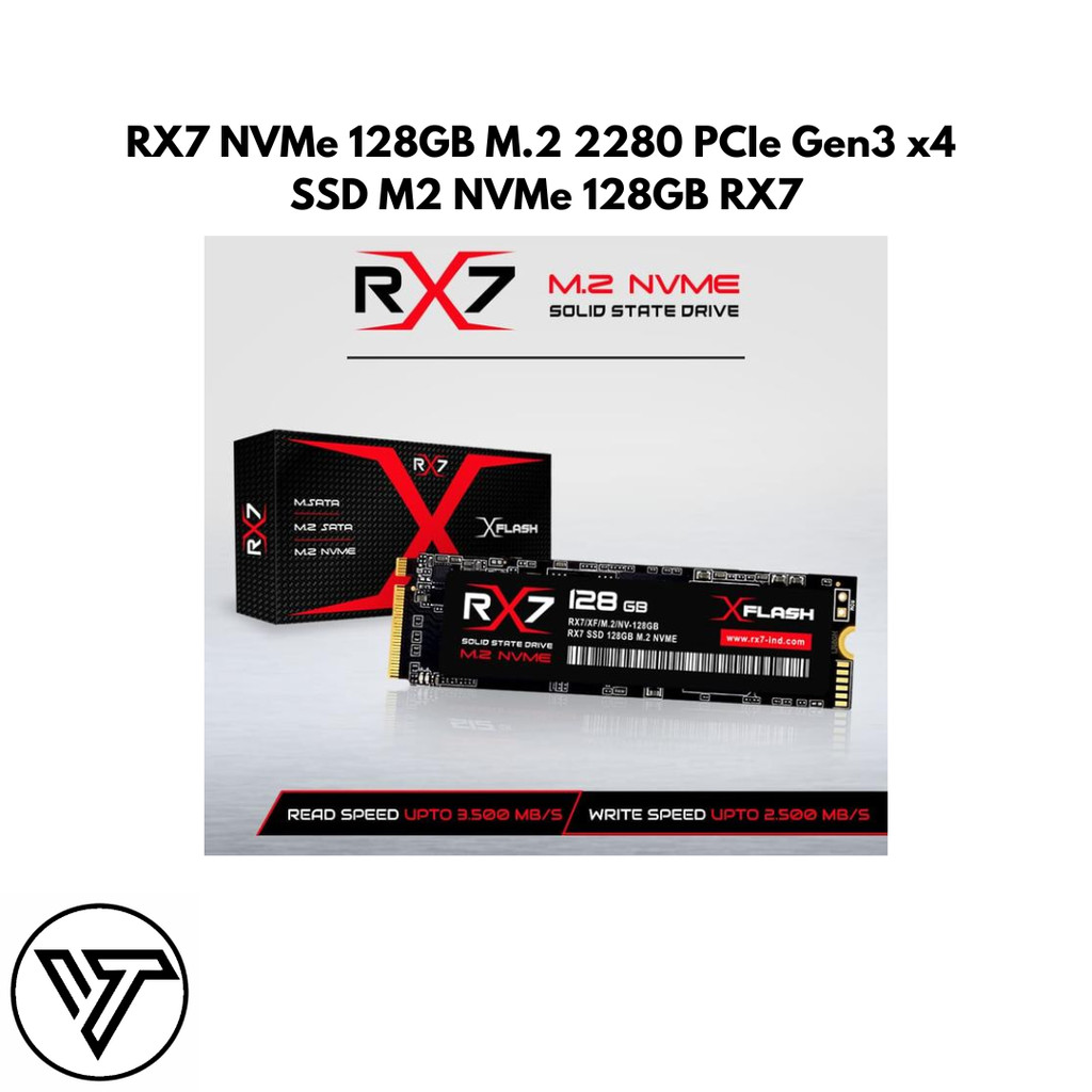 RX7 NVMe 128GB M.2 2280 PCIe Gen3 x4 - SSD M2 NVMe 128GB RX7 | Shopee ...