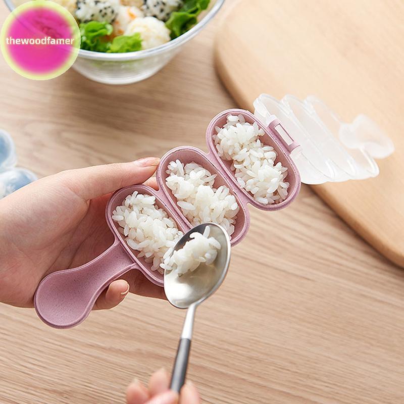 Well Rice Ball Shaker DIY Rice Baller Shakers Lunch Maker Mould Onigiri ...