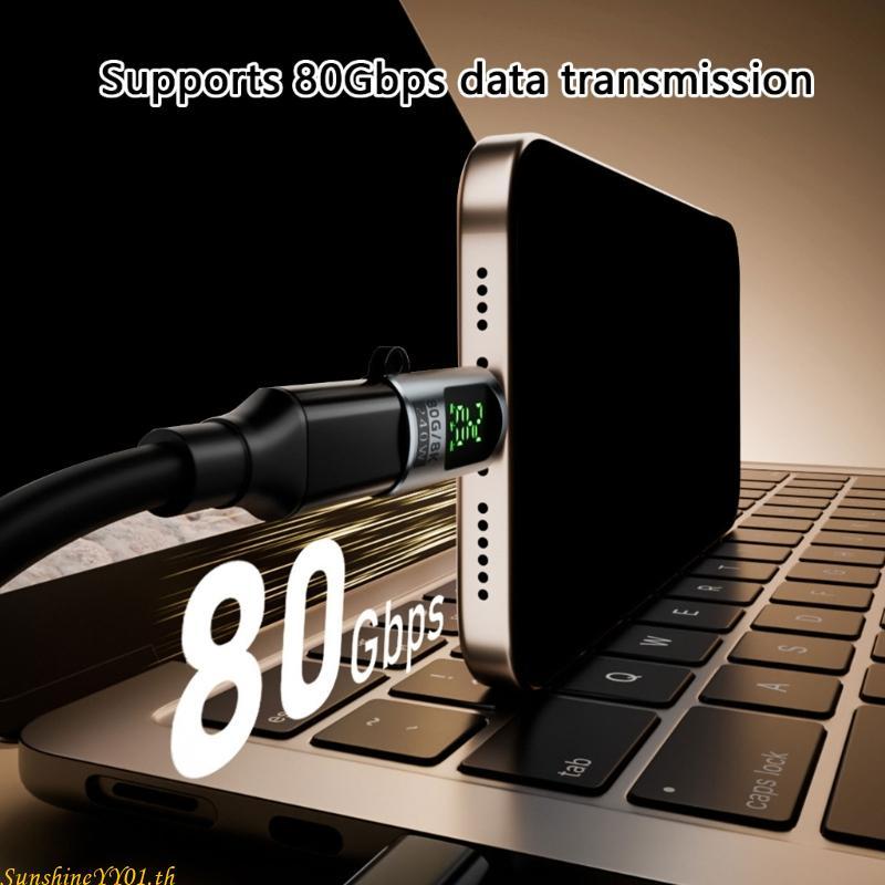 SUN USB C 4 0 อะแดปเตอร์ชายหญิงอะแดปเตอร์ USB C พร้อมการชาร์จเร็ว 240W ...