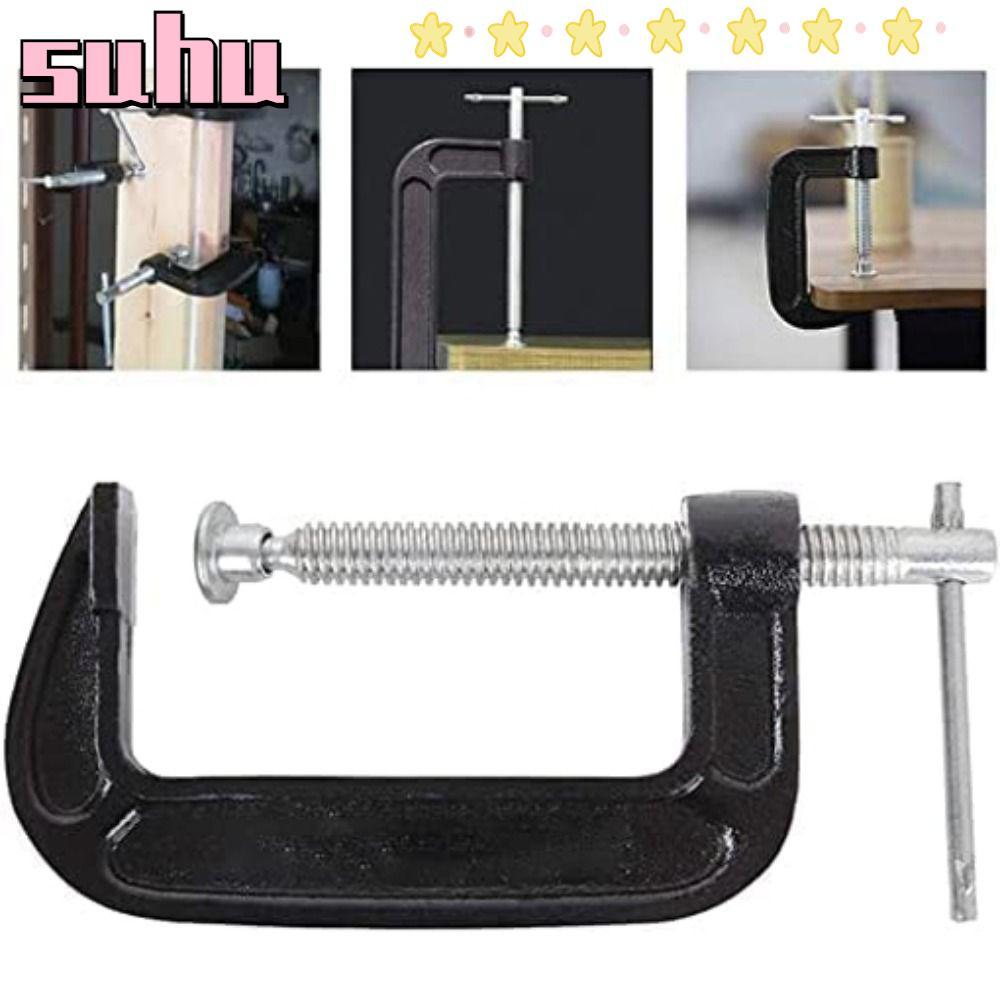 SUHUHD C-Clamp, 2/3/4 นิ้วปรับ Heavy Duty C Clamp, Professional แบบพกพา ...