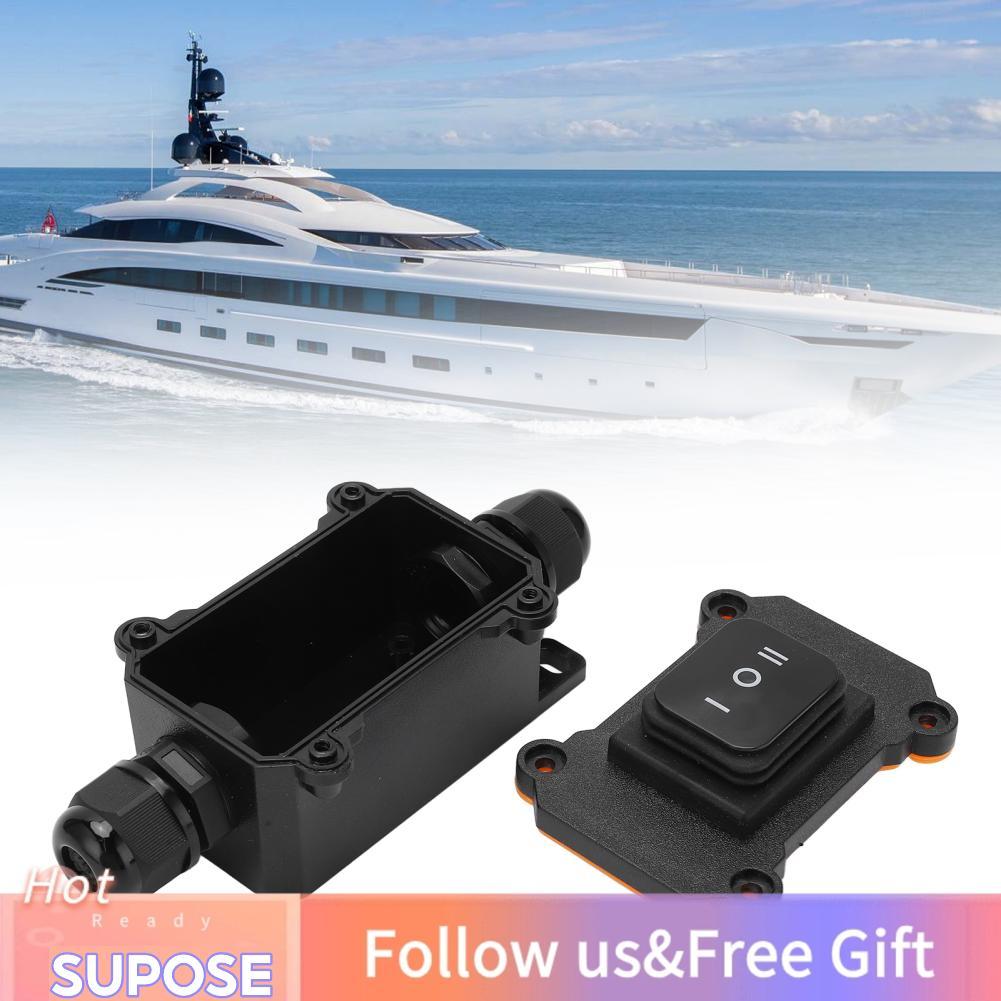 Supose Supose 3 ตำแหน่ง OnOffOn กันน้ำเรือ Rocker สลับสลับ 12V 16A IP68 ...