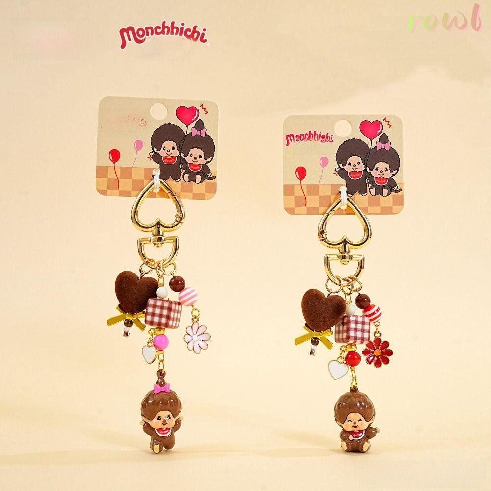 ROWL Monchichi โทรศัพท์ Charms จี้, Mini Boys กระเป๋า Charms, Kawaii ...