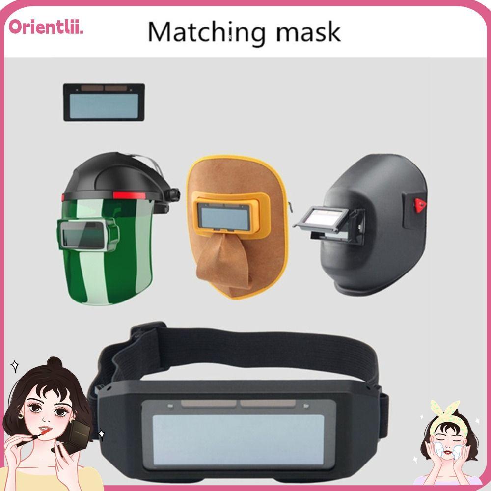 ORIENTTK Eyes Protector,ที่มีสีสัน Auto Darkening เชื่อมหมวกนิรภัย,แบบ ...