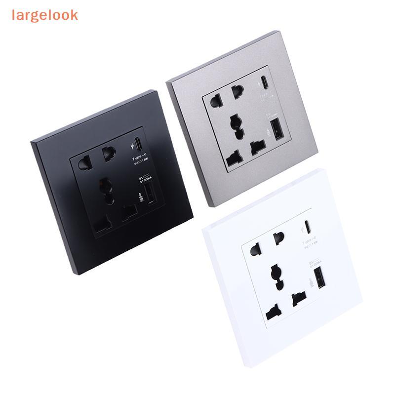 [largelook] Type C Port Socket Power 4000MA USB Outlet ในครัวเรือนฝัง ...