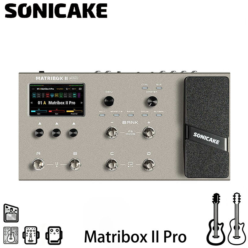 Sonicake Matribox II Pro (เวอร์ชั่นภาษาจีน) กีตาร์ไฟฟ้า Integrated ...