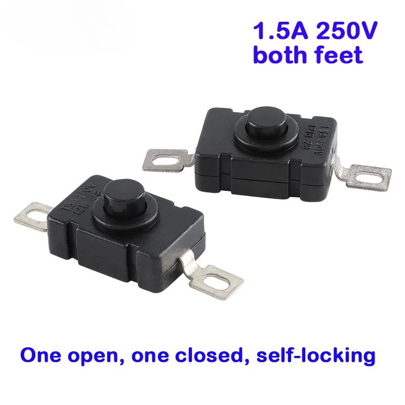 10 ชิ้น/5 ชิ้น KAN-28 1.5A250V ไฟฉายสวิทช์ Self-Locking SMD ประเภท ...