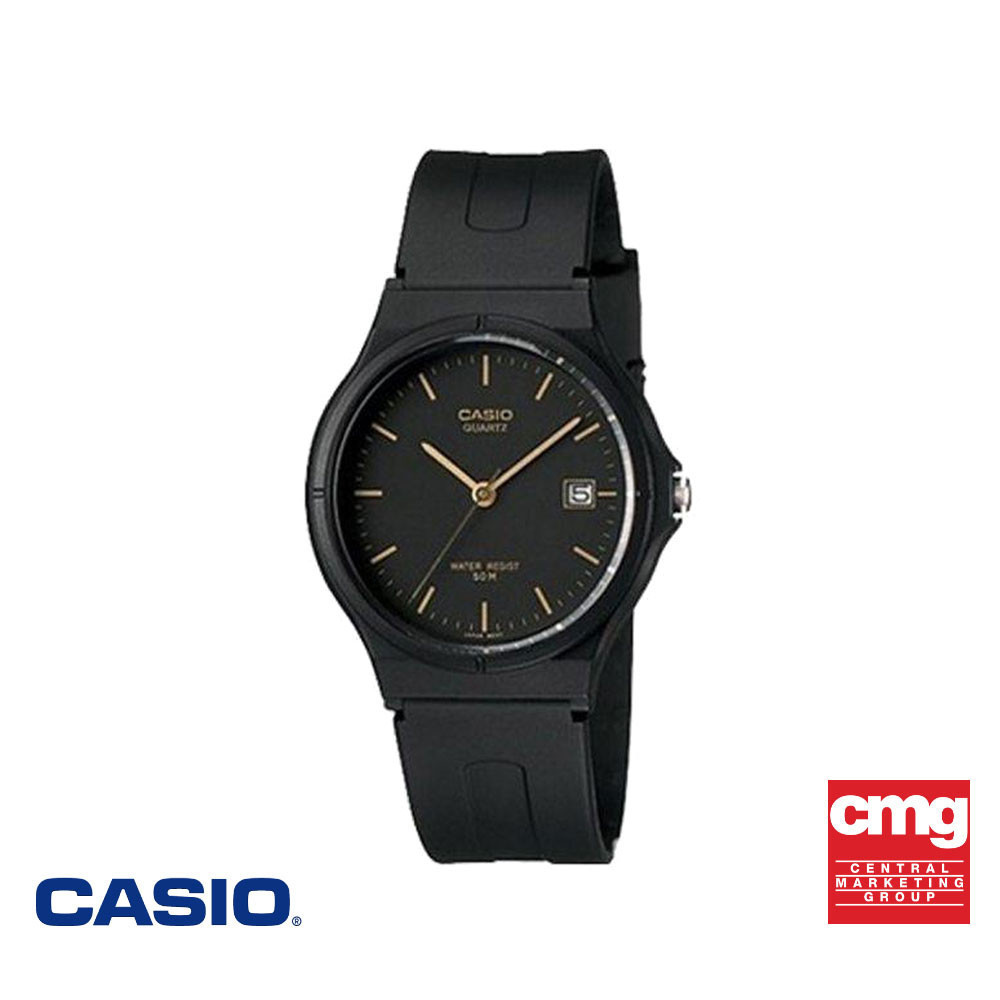 CASIO นาฬิกาข้อมือ CASIO รุ่น MW-59-1EVDF วัสดุเรซิ่น สีดำ | Shopee ...