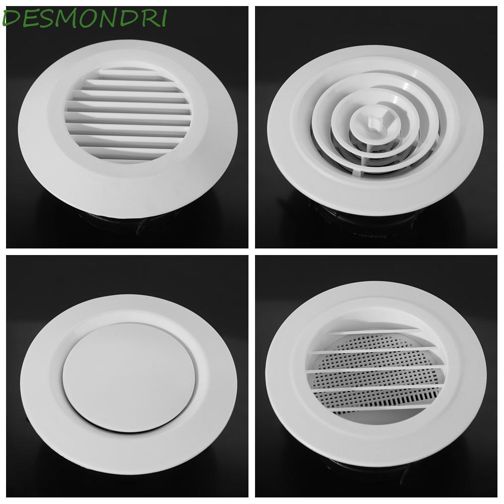 DESMNDRI รอบ Air Vent Extract วาล์ว,พลาสติกสีขาว Air Vent Extract Valve ...
