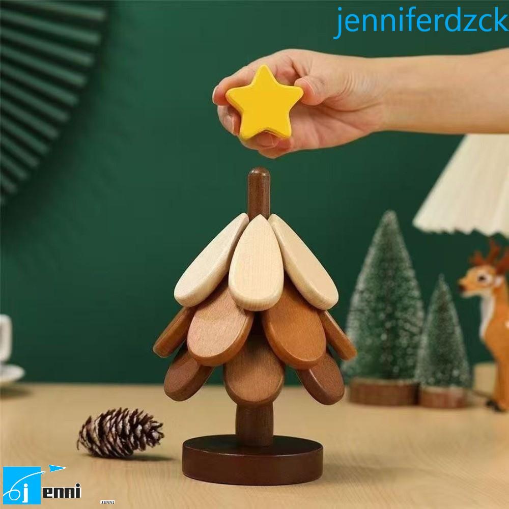 JENNIFE ไม้ Trivets, ทนความร้อน Anti Scalding ต้นคริสต์มาส Potholder ...