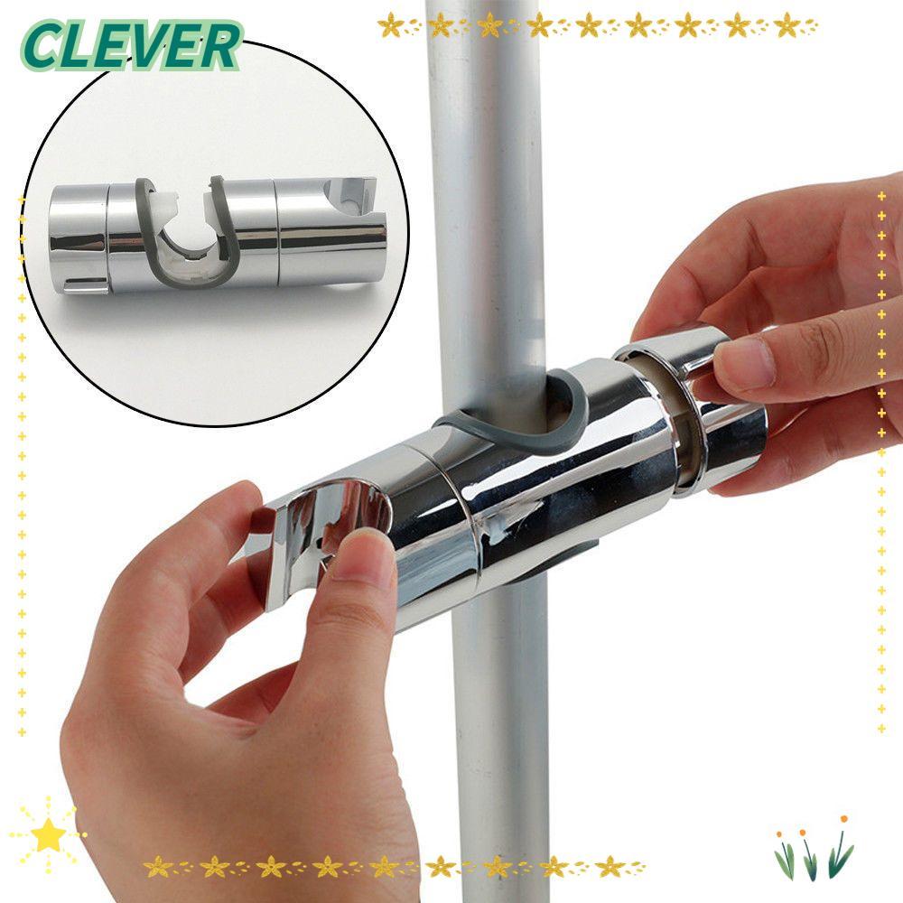 CLEVER ที่วางหัวฝักบัว ABS Chrome Up-down Slide Clamp | Shopee Thailand