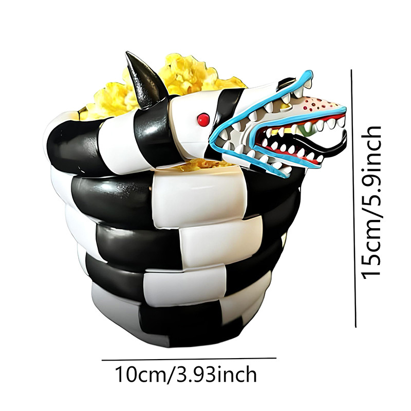 Alittlese สนุก Popcorn Bucket Sandworm Bucket สยองขวัญ Popcorn Bowl ของ ...