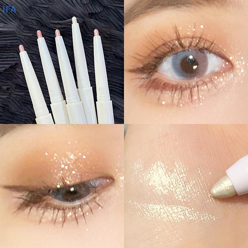IFA Matte Diamond Eyes ดินสอ Shining Glow ปากกา Rich สียาวโกหกไหมปากกา ...