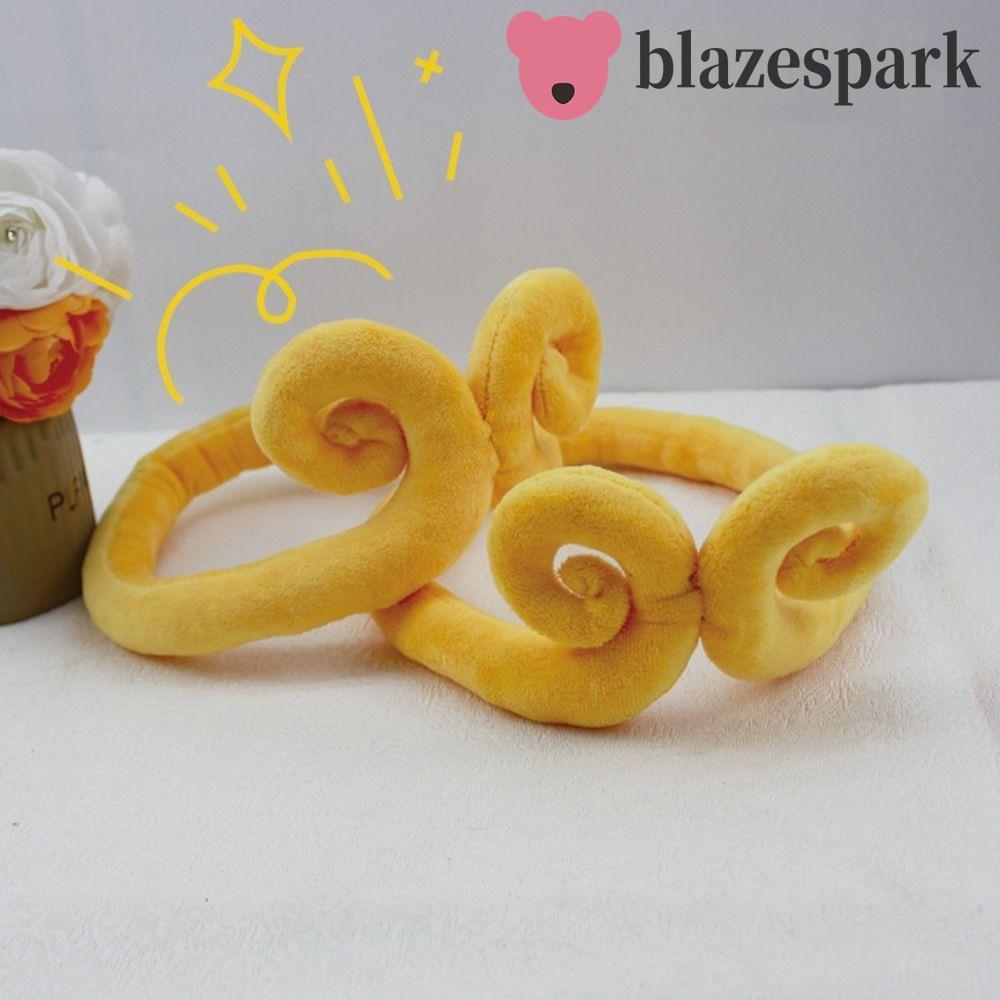 BLAZESPARK Golden Hoop Headdress, ตุ๊กตาของเล่นเกมตัวอักษร Monkey King Plush, เกมรอบ Journey to ...