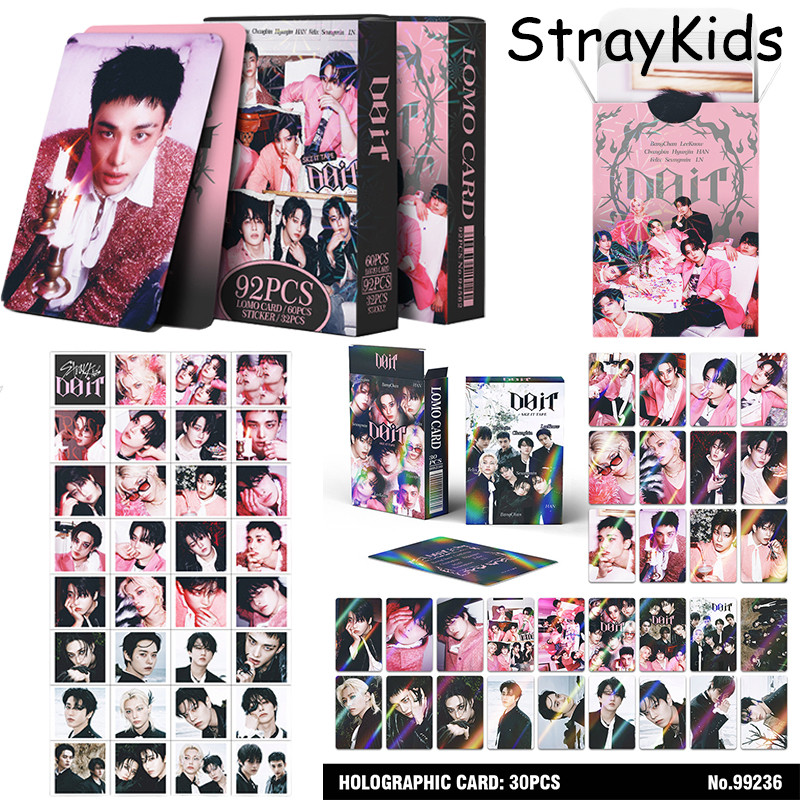 92 ชิ้น Photocard Stray Kids DO IT อัลบั้ม Lomocard Idol Collectible ...