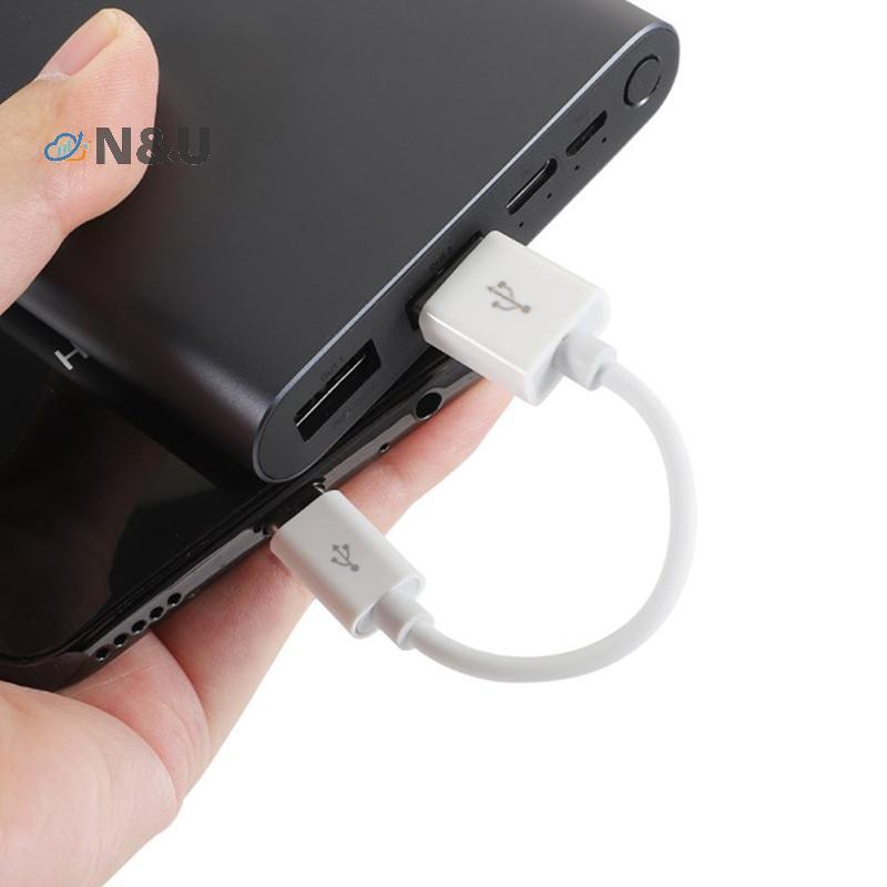 N&U Type C สาย Micro USB 10 ซม.สั้นชาร์จเร็วสําหรับโทรศัพท์ USB Data ...