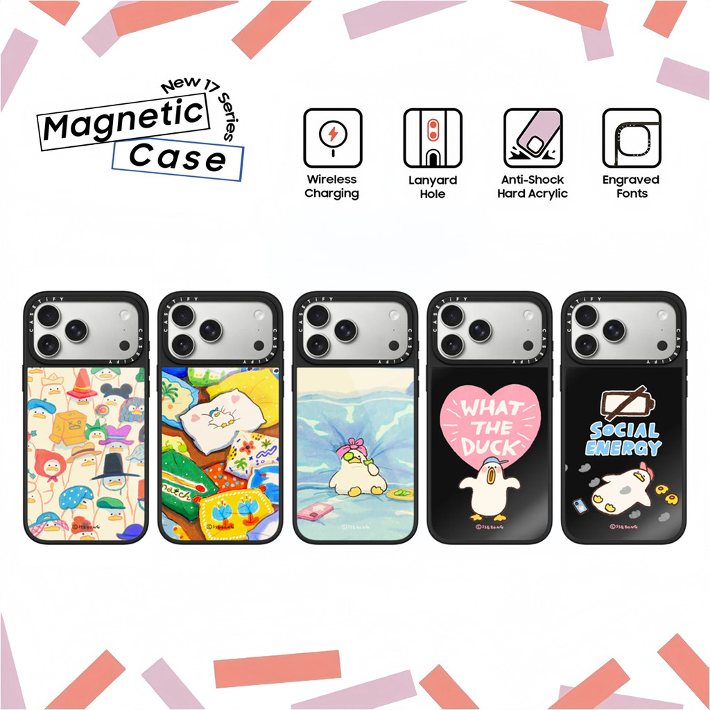 CASETi SSEBONG หมวกเป็ด Parade พลาสติกแข็งกระจกอะคริลิคสําหรับ iPhone ...