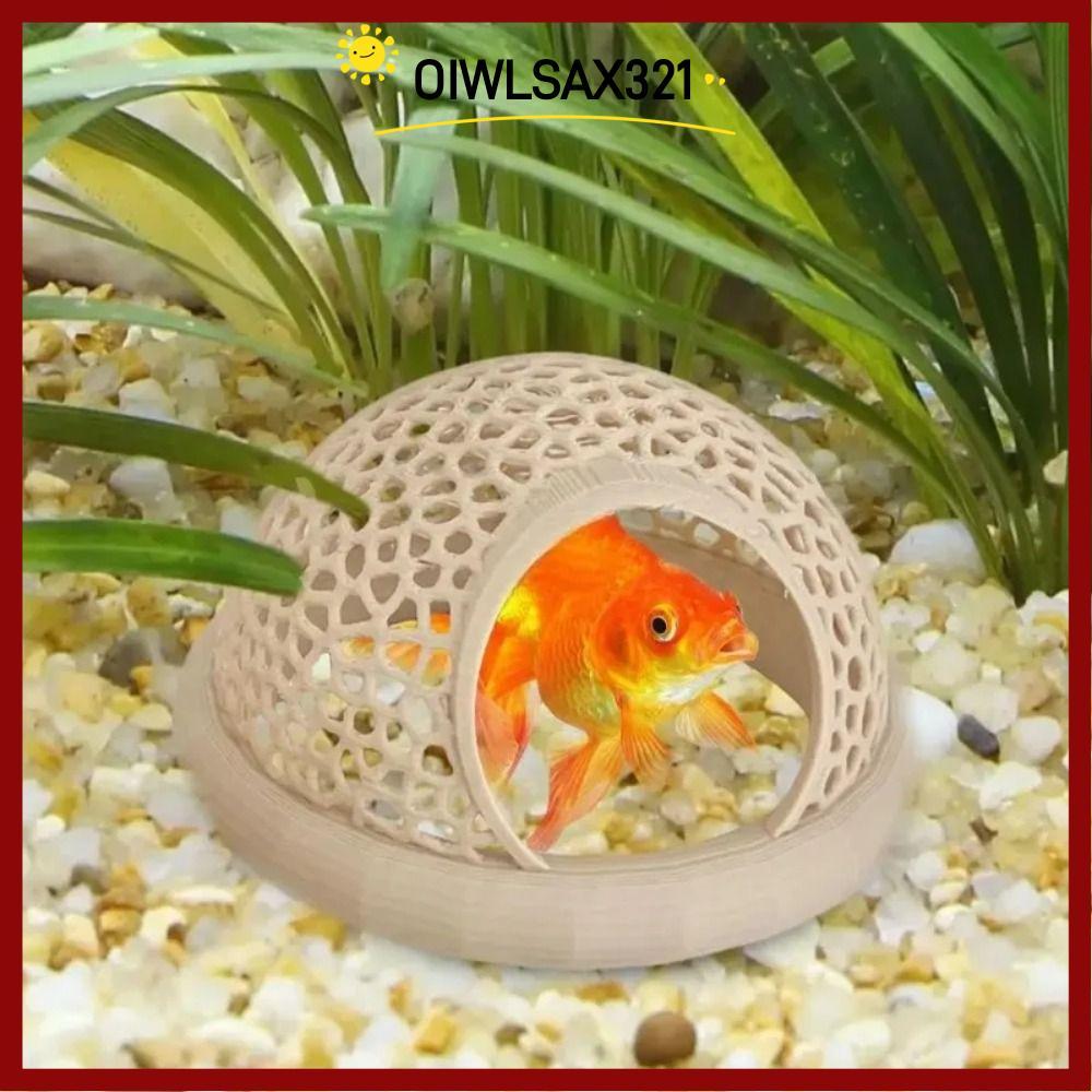 OIWLSAX321 Betta Cave, เปลญวนตู้ปลาพลาสติก Safe Resting Floating Betta ...