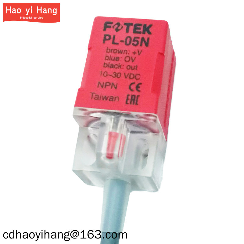 FOTEK PL-05N เซ็นเซอร์ซิมิตี้แบบเหนี่ยวนําสี่เหลี่ยมยาว PL-05N PL-05P ...