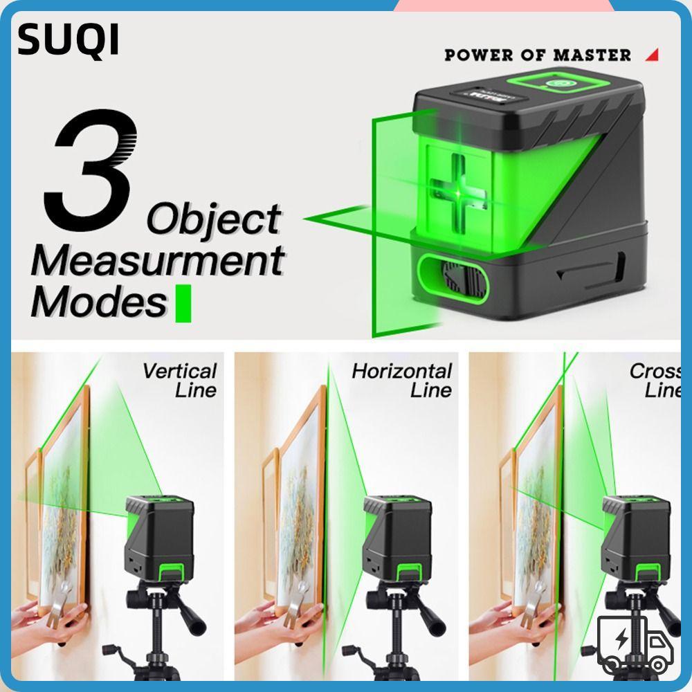 SUQI Cross Line 360 เครื่องมือวัดแนวนอนแนวตั้งเลเซอร์สีเขียว | Shopee ...