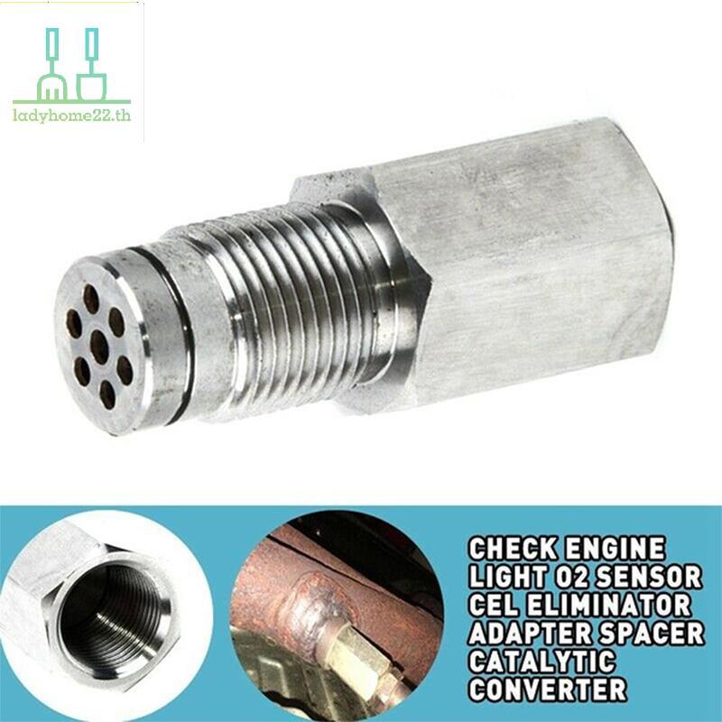 DOOULADY M18*1.5 O2 เซนเซอร์ออกซิเจน Spacer CEL Eliminator, ตรวจสอบไฟ ...