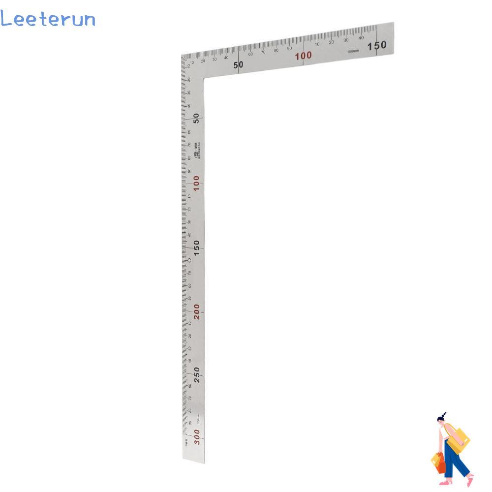 LEETERUN L-Shaped Framing Square, 300 มม.* 150 มม.Double-Scale / Dual ...