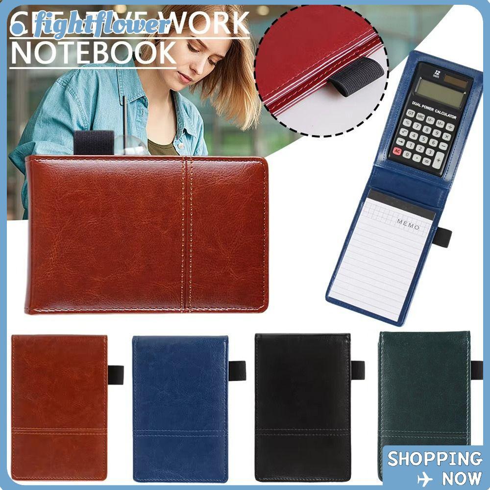 โน๊ตบุ๊คเครื่องคิดเลข FIGHT, A7 Ultra-Thin Note-Taking Book, Simple ...