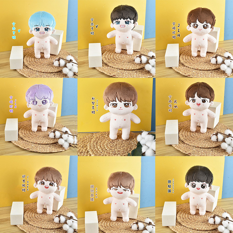 เวอร์ชั่นเกาหลี BTS Doll Nude Doll Park Jimin Kim Taehyung Min Yoongi ...