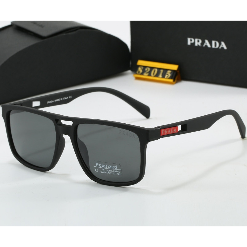 PRADA Plate Frame Square แว่นกันแดด uk | Shopee Thailand