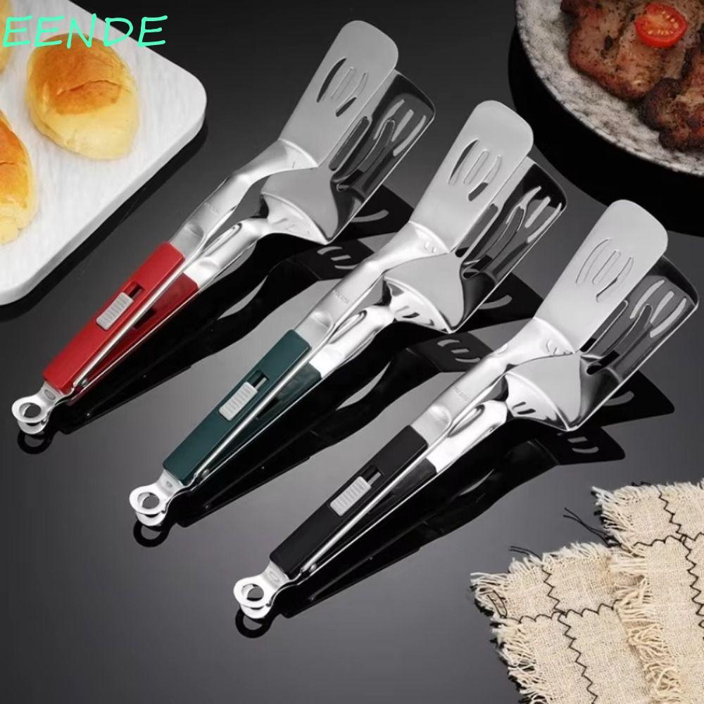 EENDE แคลมป์ย่างสแตนเลส, การออกแบบ เจาะรู Nonstick สเต็กไม้พายแหนบ, ทํา ...