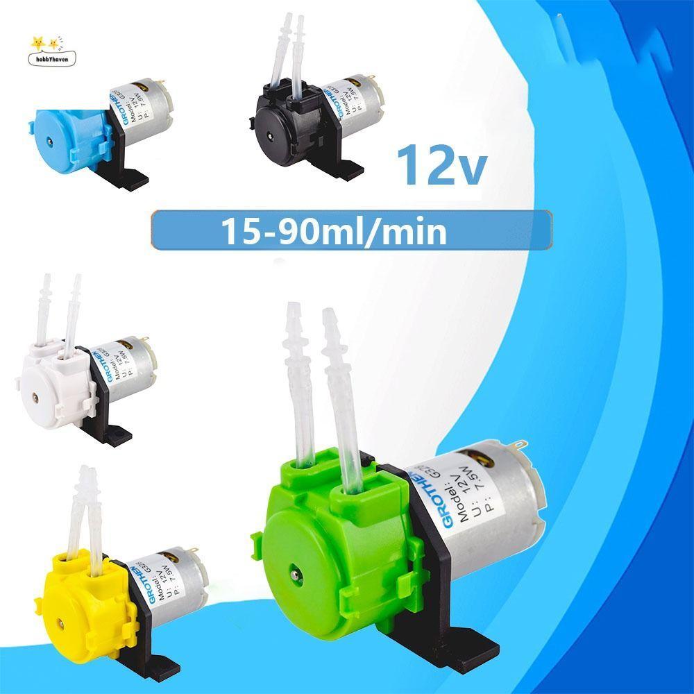 HOBBYHAVEN 12V DC Dosing Pump, 3*5 ขนาด 12 V/24 V แรงดันไฟฟ้า ...