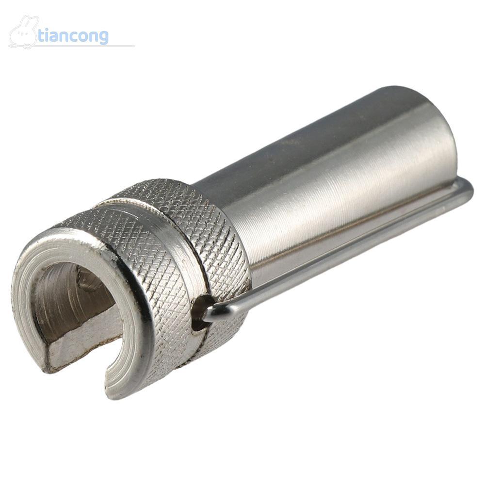TIANCONG F Connector, เงินพร้อม Knurled Knob Security Shield, ลบ ...