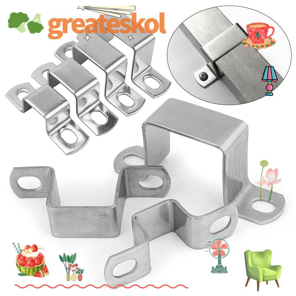 GREATESKOL แคลมป์ท่อ Horseback, คลิป M-Shaped U-Shaped Square ...