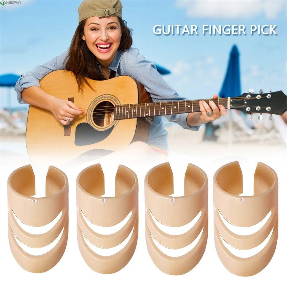 NEEDWAY ALaka Pik, Finger Covered Instrument Finger Picks, Musical ...