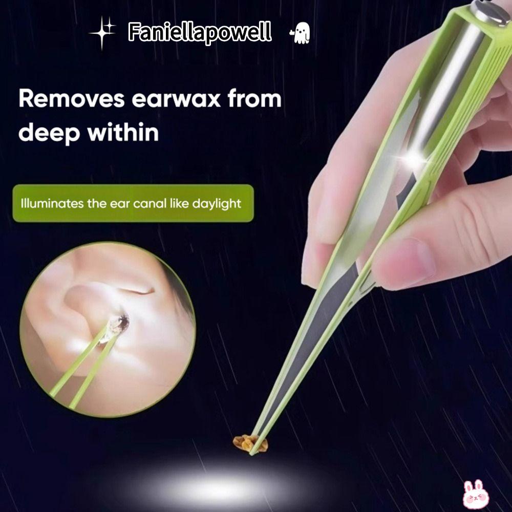 FANIELLAPOWELL Ear Pick, ชุดคลิปหูพิเศษ Visual Ear Cleaning Artifact ...