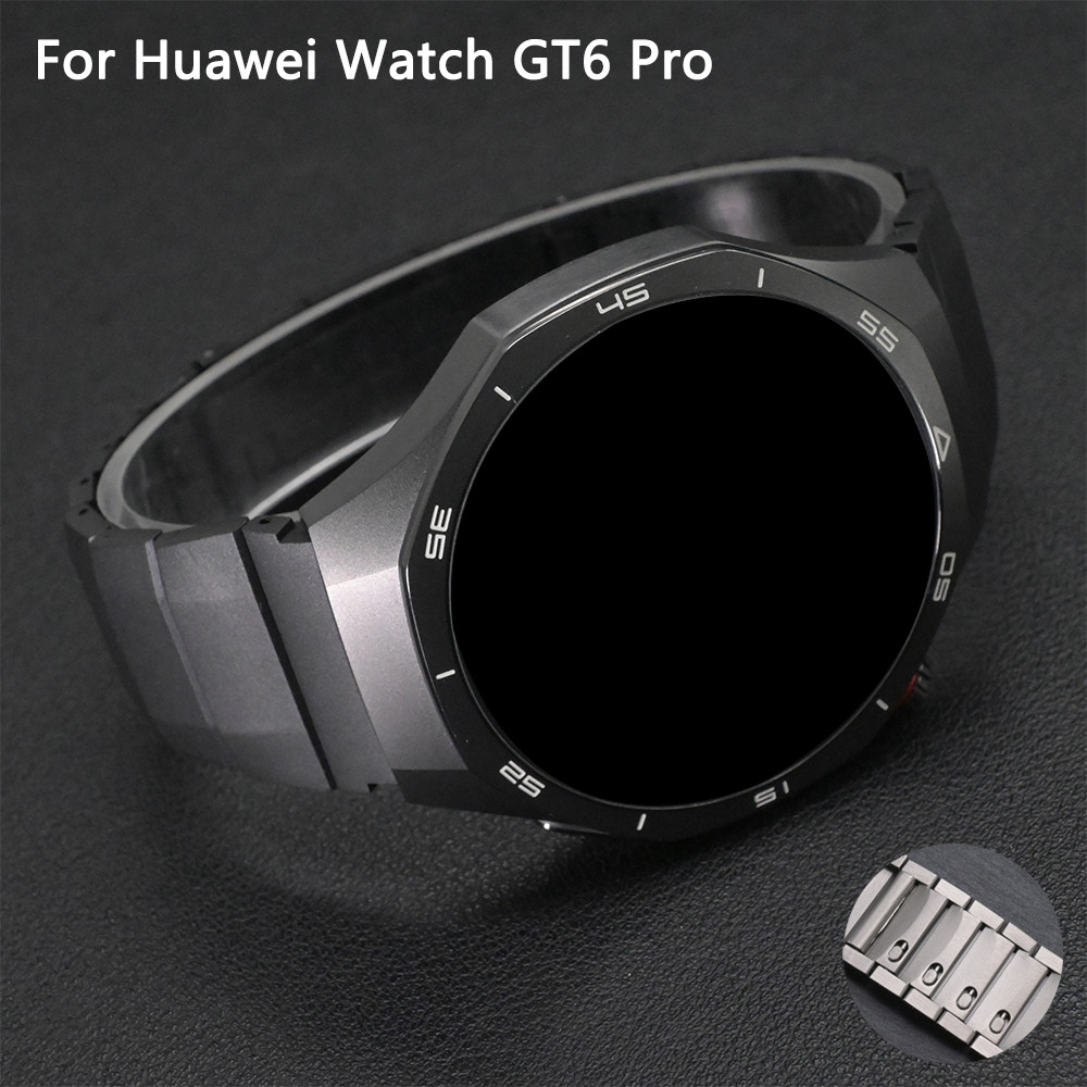สายสแตนเลสสําหรับนาฬิกา Huawei GT6/5 Pro 46 มม.สร้อยข้อมือแบบปลดเร็วสําหรับ 22 มม.สายนาฬิกา ...