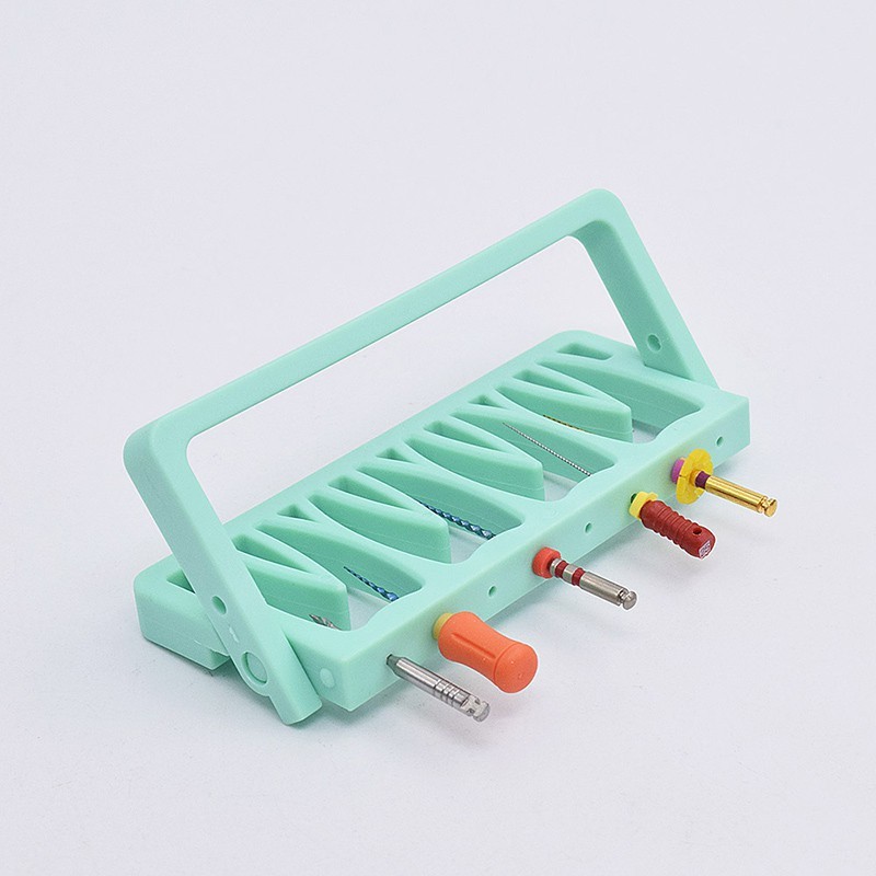 8 หลุมทันตกรรม Endo Block ผู้ถือ Sterilizable Endodontic Block Rack ...