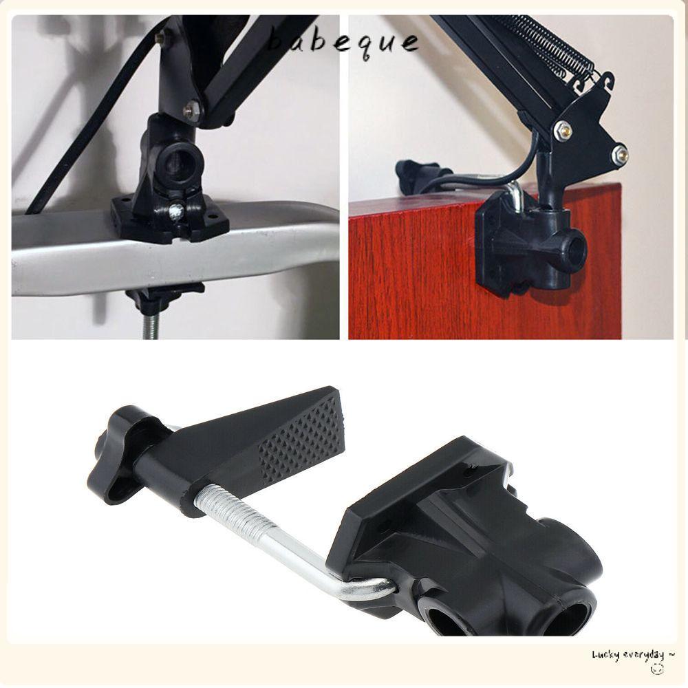BABEQUE Bracket Clamp กล้องแฟลชผู้ถืออุปกรณ์สกรู Retractable Mic Clamps ...