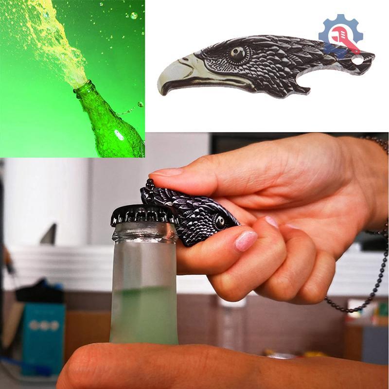 [GEX] Eagle Head Mini Open Courier Tool ที่เปิดขวดแบบพกพา Key Hanging Buckle Jewelry Accessories ...