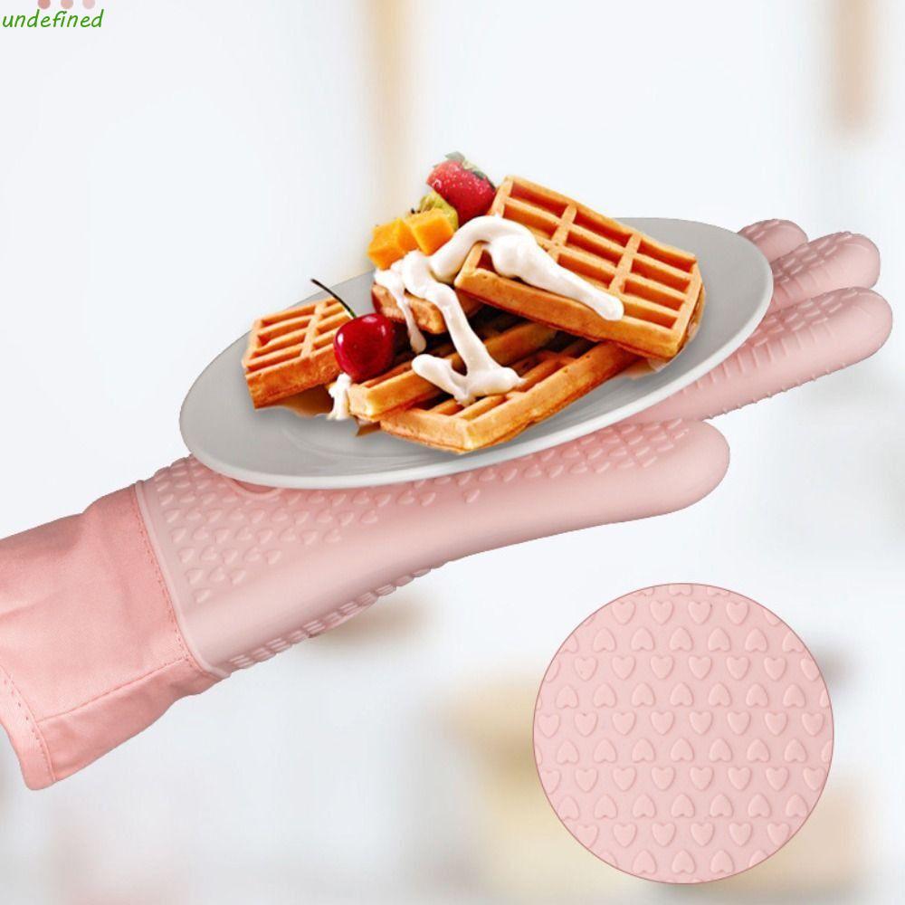 JARREDIW ถุงมือเตาอบ,Double Layer Anti-Scalding Baking ถุงมือ,ห้องครัว ...