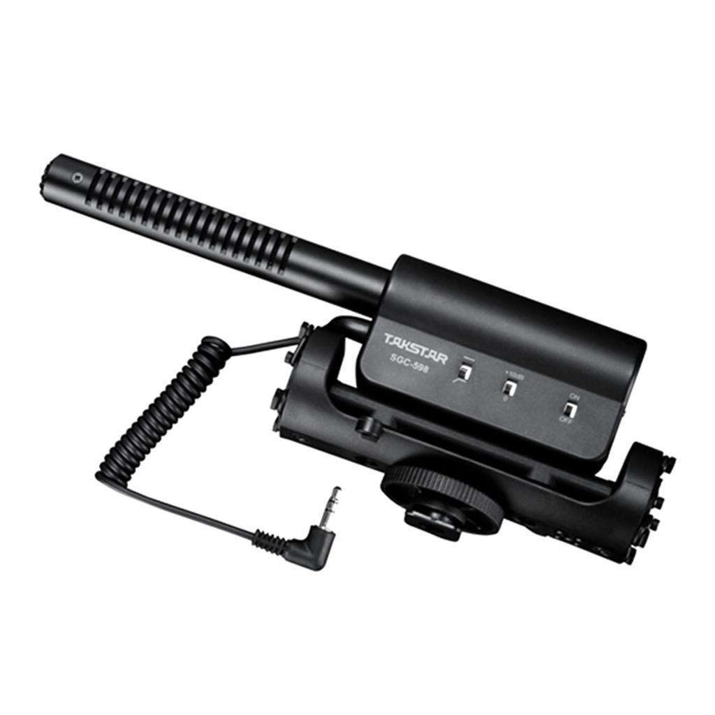 Takstar SGC-598 ไมโครโฟนสัมภาษณ์สำหรับกล้อง Nikon/Canon/กล้องวิดีโอ DV ...