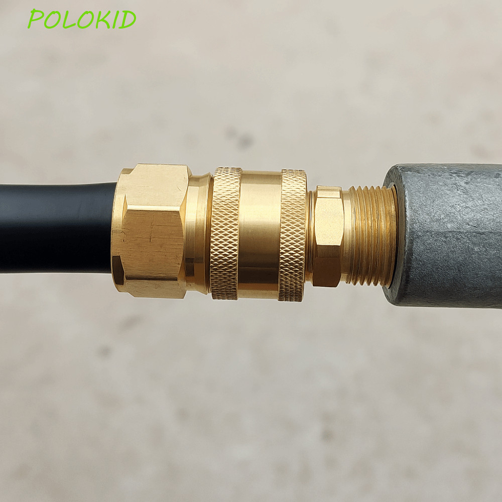 POLOKID Quick Connect Kits, 3/8 M22 14/15 มม.อะแดปเตอร์ชุด,อุปกรณ์แรงดันสูง G3/8 M22 ฟิตติ้งทน ...