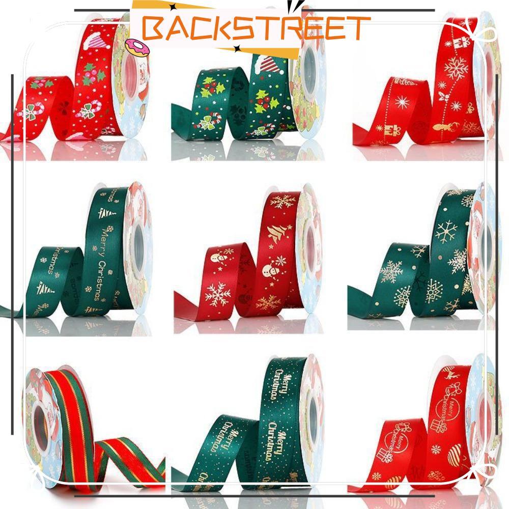BACKSTAGE Christmas Ribbon, Atmosphere Props Home Decor บรรจุภัณฑ์ ...